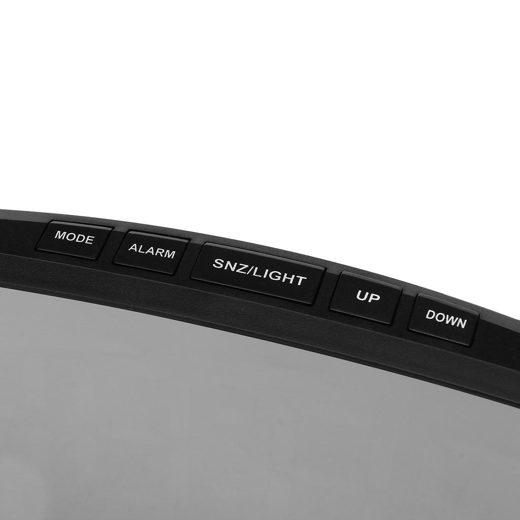 Buy Alarm Clock LED Mirror Display Digital Temperature Snooze Table USB ...