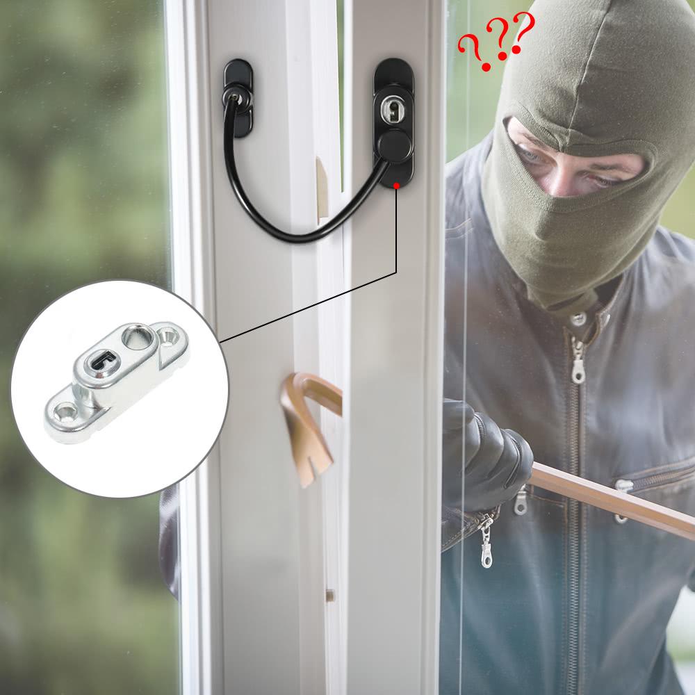 Buy Restrictor Child Baby Safety Security Lock Catch Wire White at ...