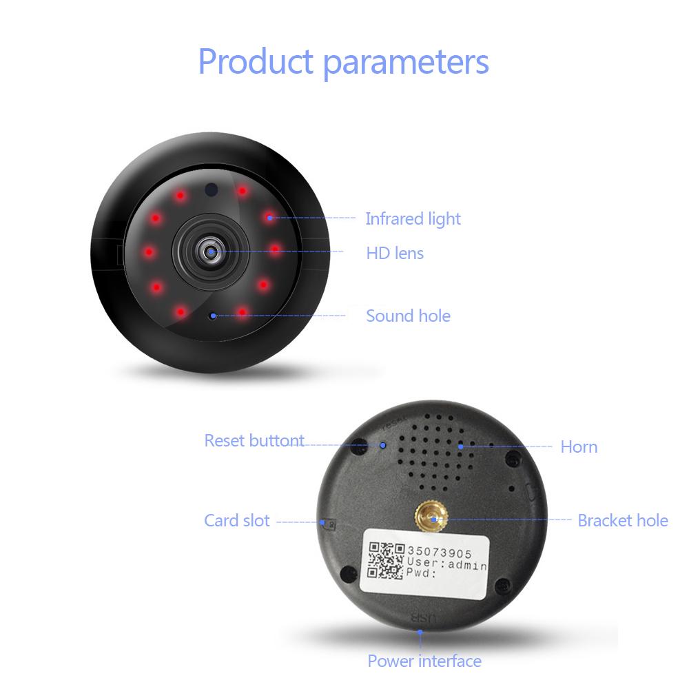 Buy Wi-Fi Waterproof Camera Two Way Audio Home Security Network Camera ...