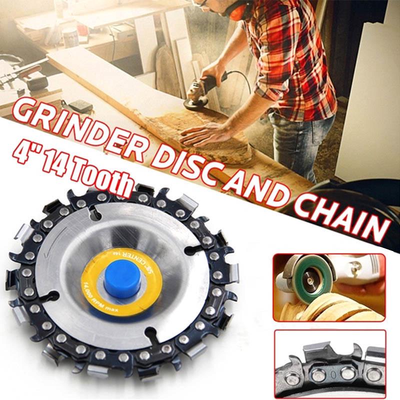 Buy 14 Teeth Disc Disc Arbor Grinder 16mm Inch 4 Carving Angle for ...