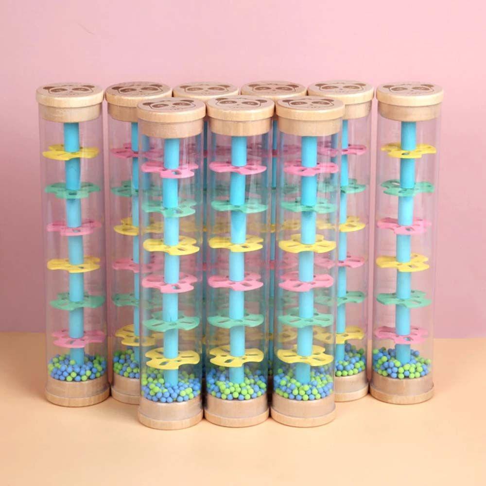 Buy Hourglass Rain Sound Toys Hand Shaking Toy Rain Rainmaker Rainstick ...