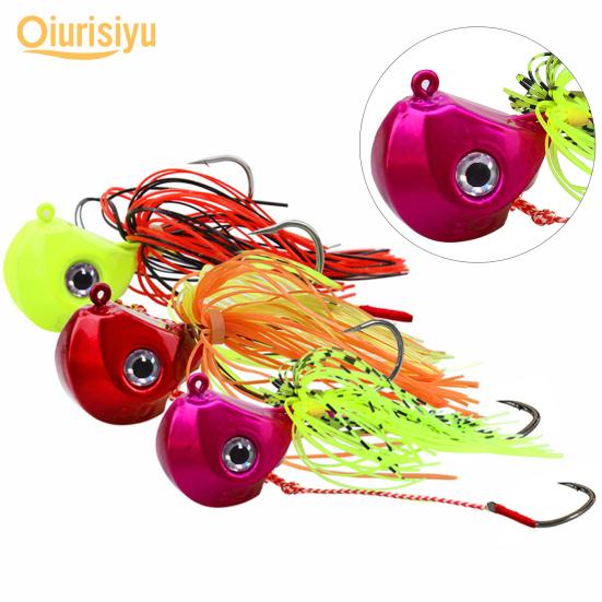 Buy 40/60/80/100g Boat Fishing Lead Head Bionic Bait at affordable ...