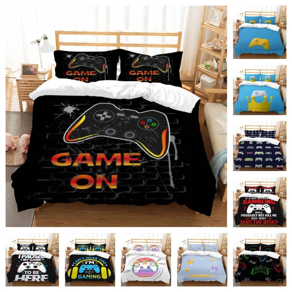Buy Quilt Cover Set Bedding Sets Unique Design 3D Gamer Painting ...