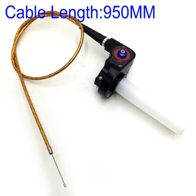 Grips Settle Twist Throttle Clamp Plastic Aluminum with Throttle Cable ...