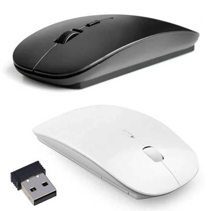 Buy Slim 2.4 GHz Optical Wireless Mouse Mice + Receiver For Laptop PC ...