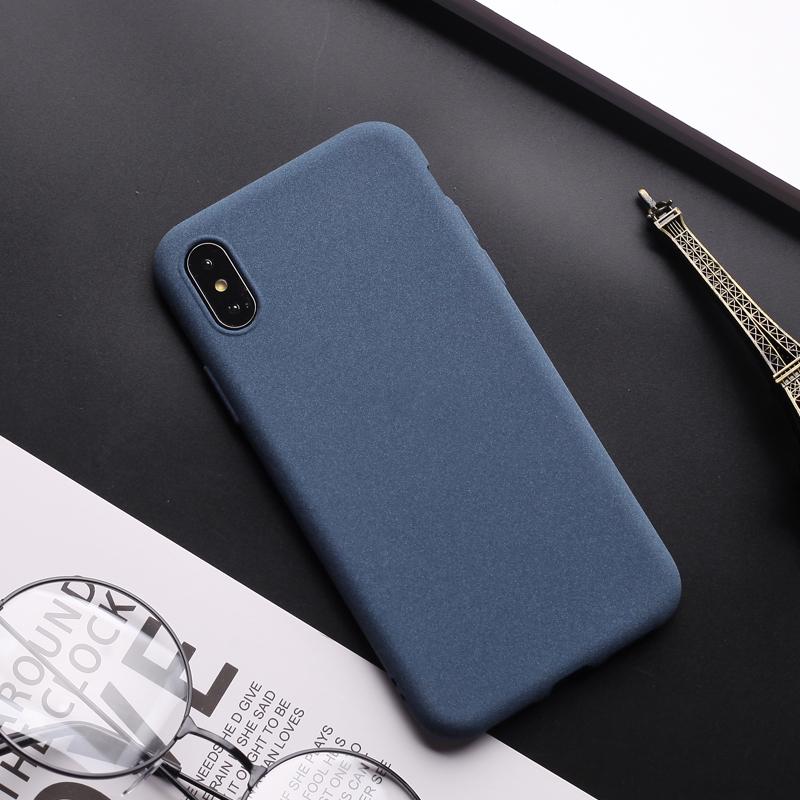 Buy Ultra Thin Matte Soft TPU Silicone Solid Color Case Cover For ...