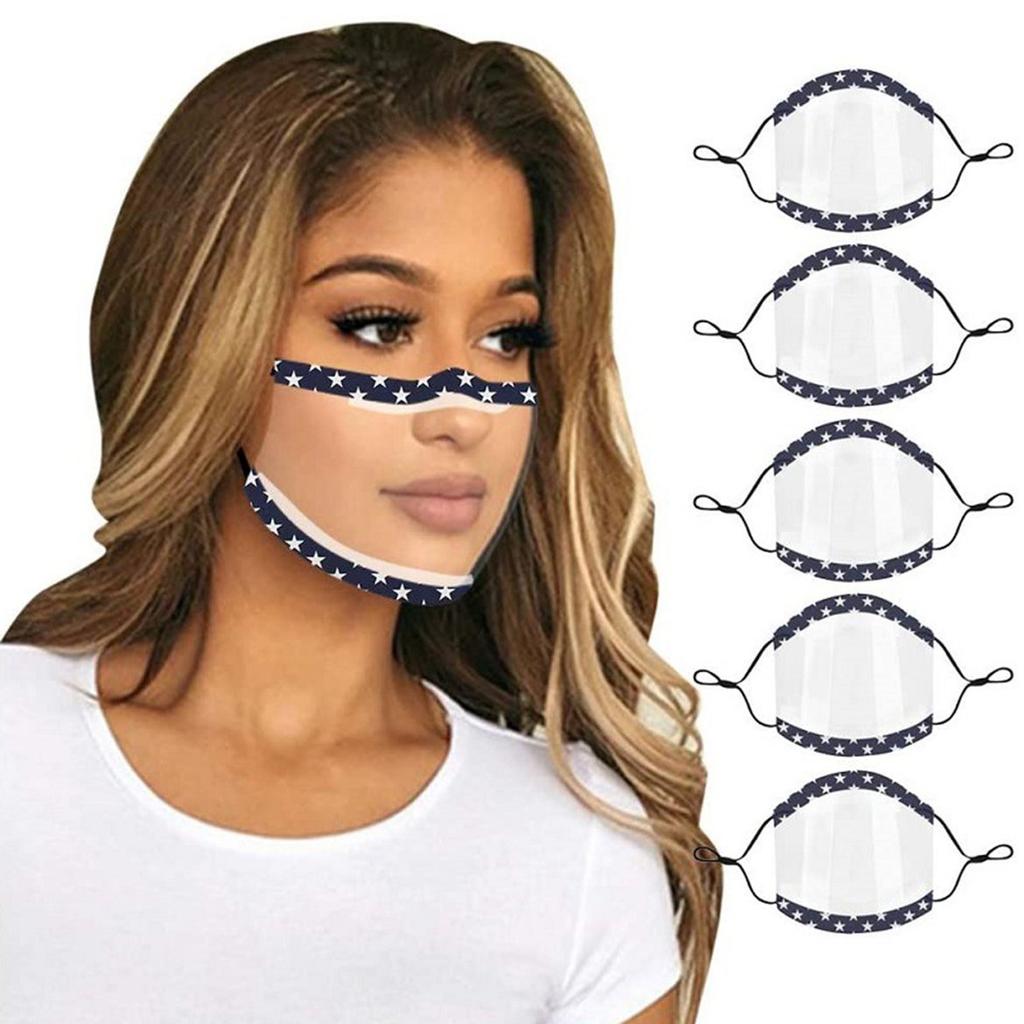 Buy Mint Garden Unisex Adults Face Masks Deaf-mute Lip Speech Face ...