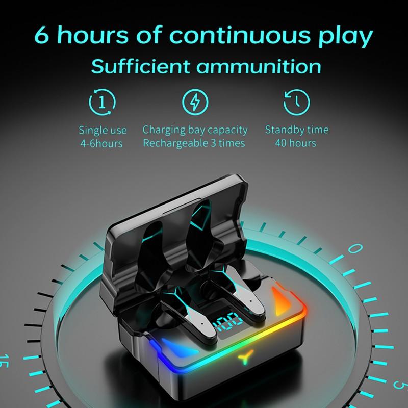 Buy X7 True Wireless Stereo Bluetooth5.1 Gaming Headset HIFI Music ...
