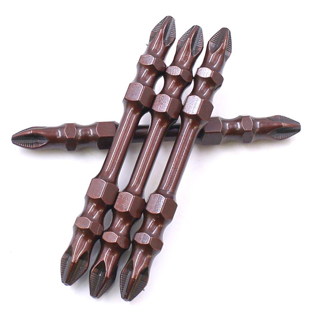 Buy Slotted 10Pcs 100mm/65mmx6.0PH2 Double-ended PH2 Screwdriver Non ...