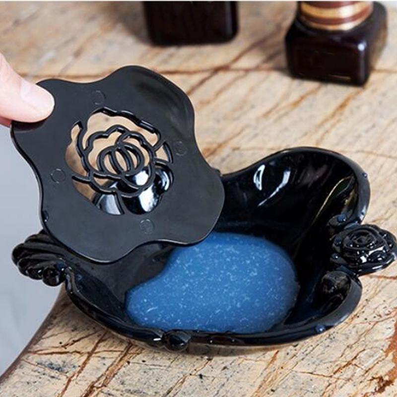 Buy Home Retro Soap Box Leaky Bathroom Drain Net Soap Holder at ...