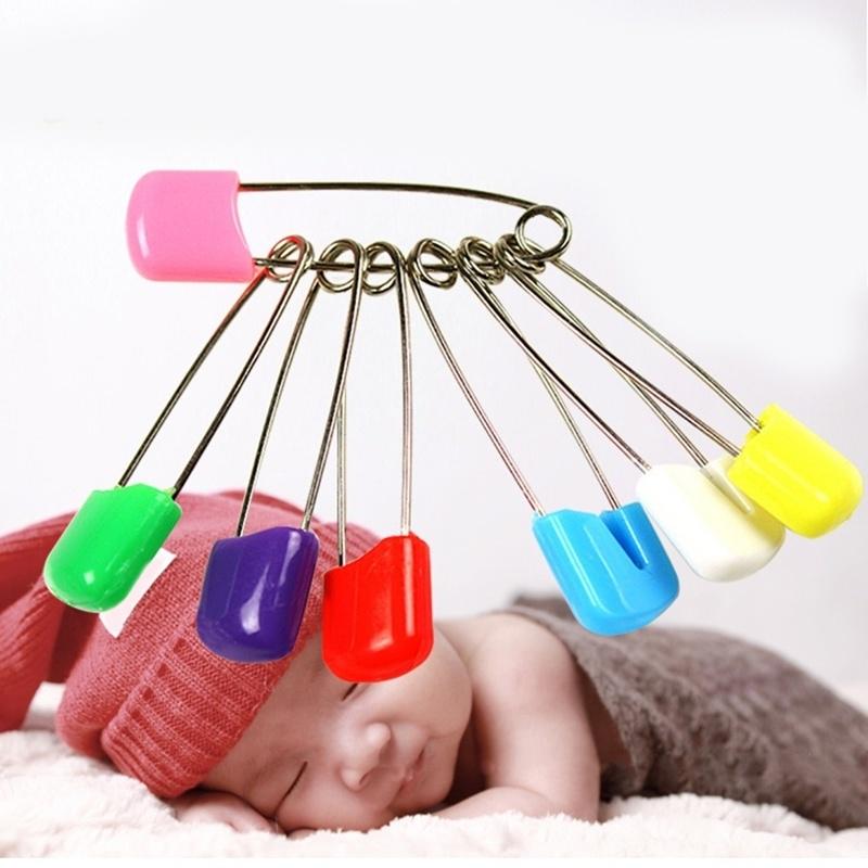 Buy 15 X Safety Locking Baby Clothes Nappy Diaper Craft Pins at ...