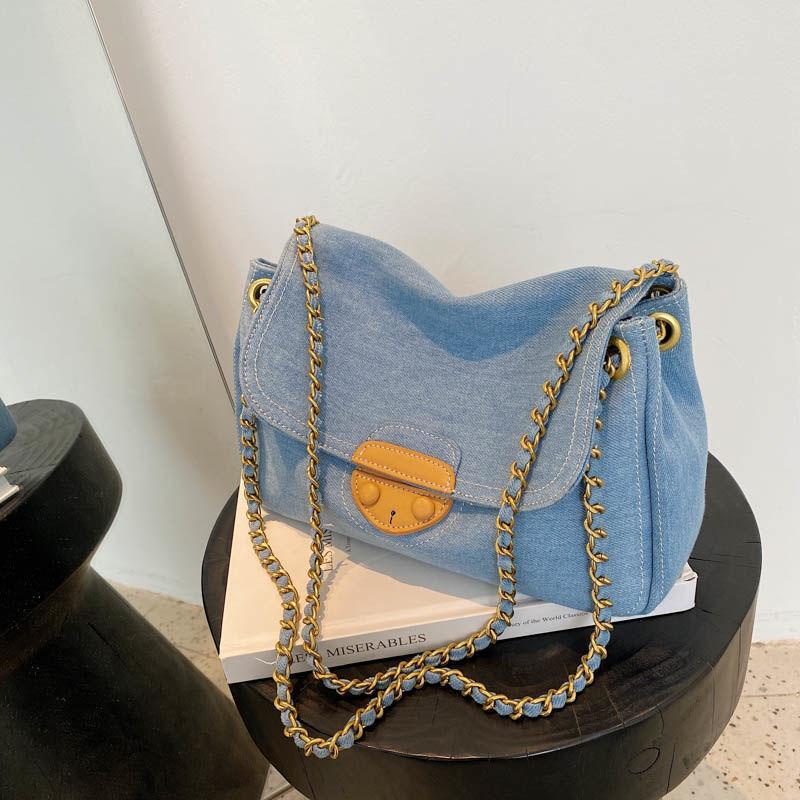 Buy Blogger's Fashion Canvas Shoulder Bag Female New Large-capacity ...