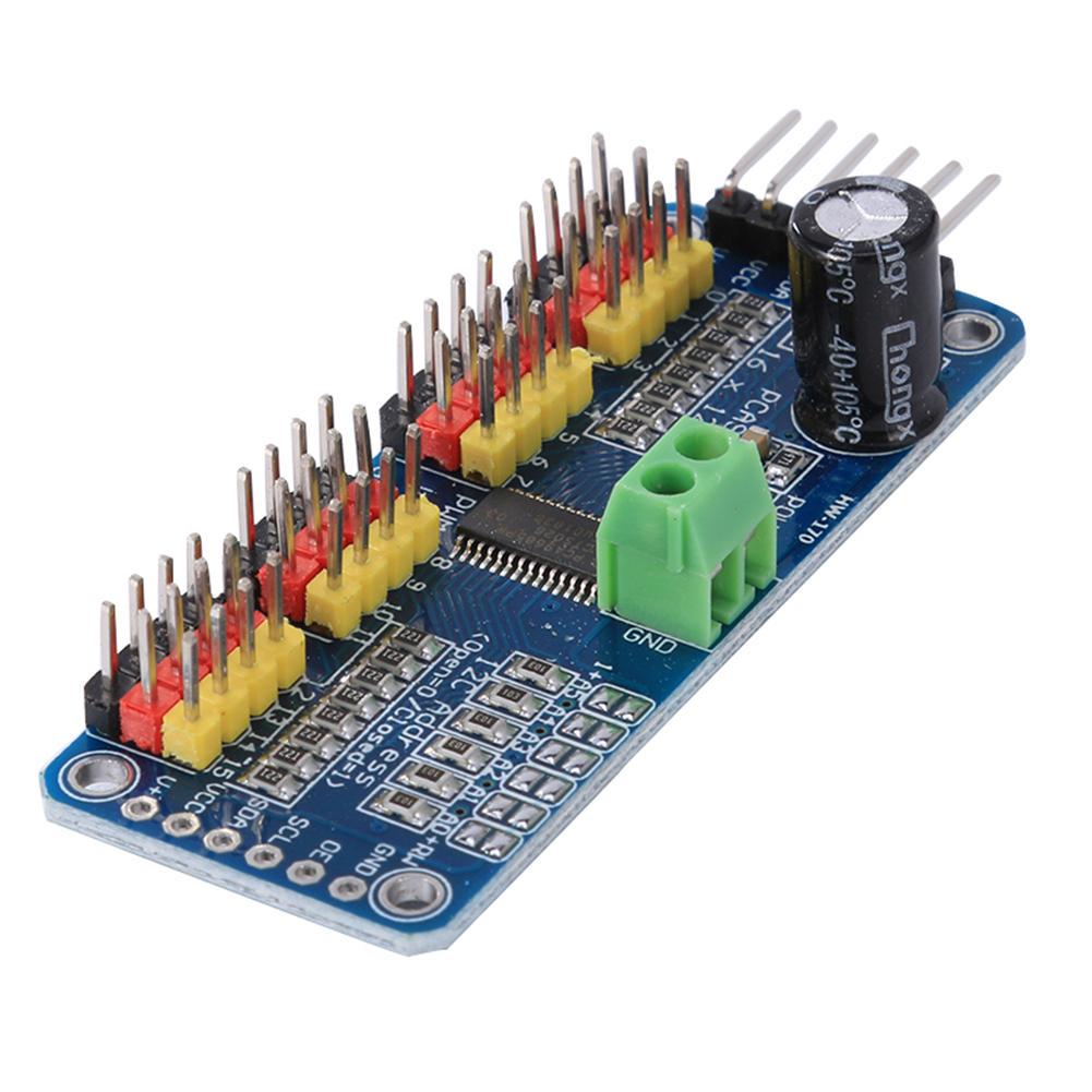 Buy HW-170 16 Channel PWM Servo Driver IIC Interface Shield Board ...