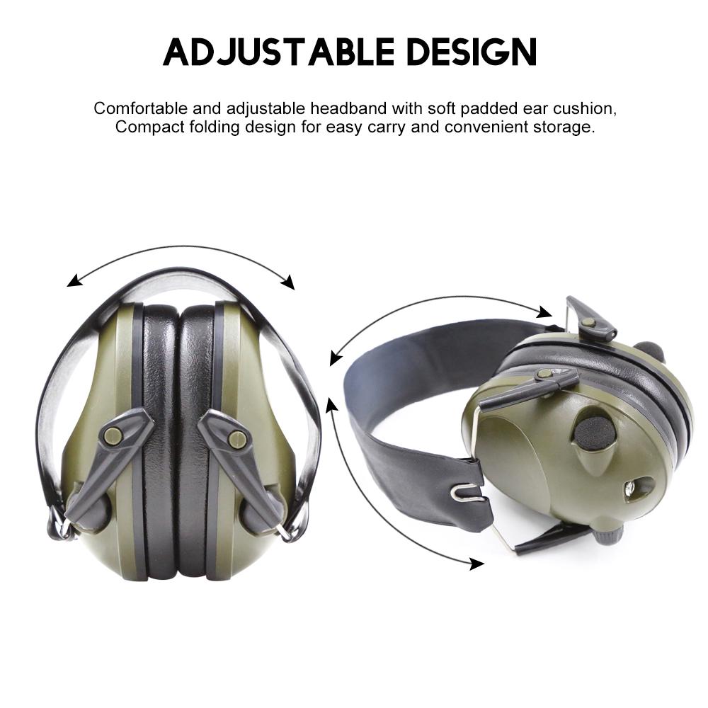 Buy Ear Protector Electronic Tactical Shooting Earmuff Hearing ...