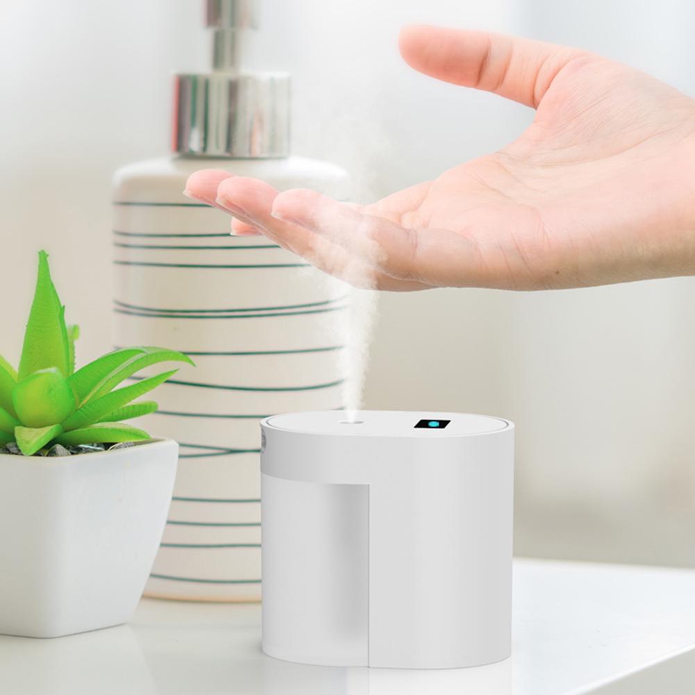 Buy Automatic Touch Free Alcohol Sanitizer Spray Dispenser Desktop Hand ...