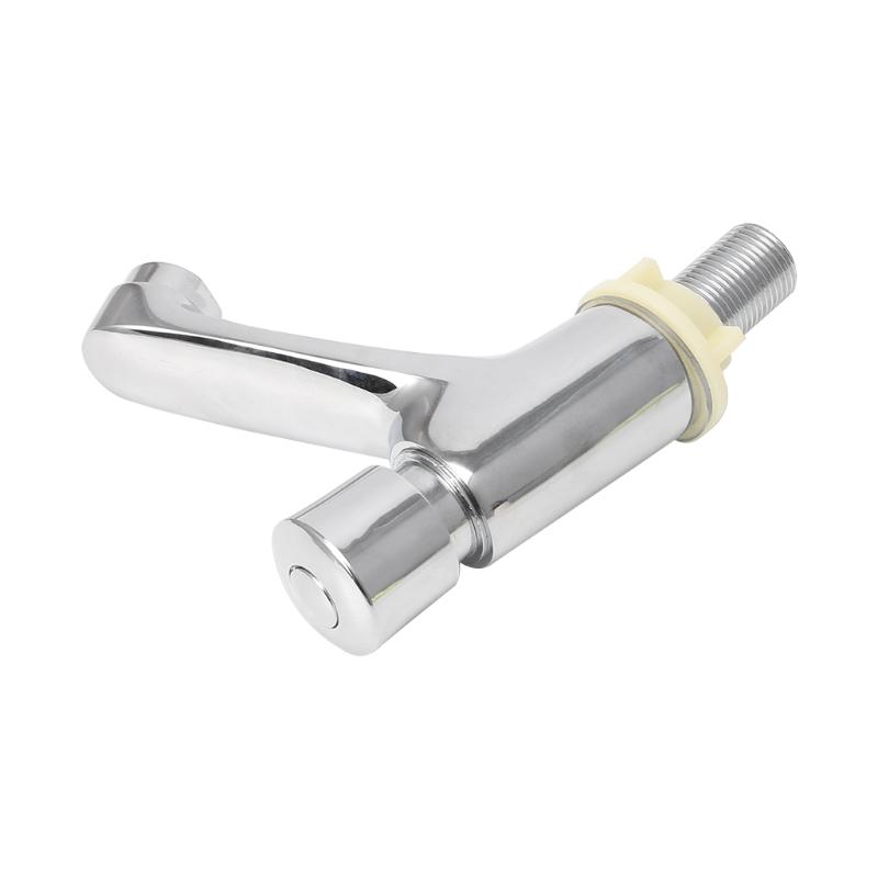 Auto Self Closing Water Saving Tap Bathroom Basin Cold Faucet Delay ...
