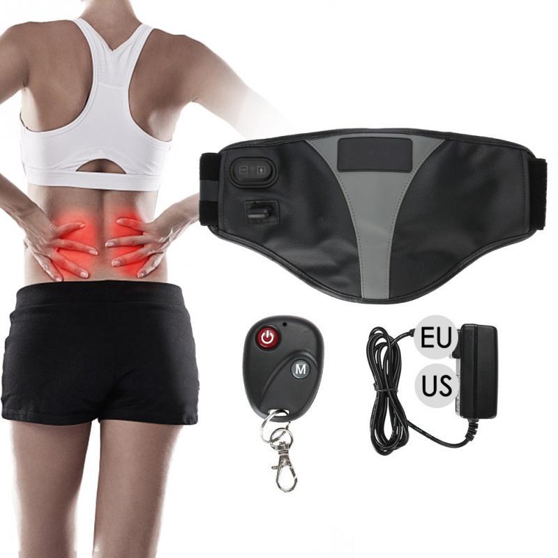 Buy Far Infrared Hot Compress Vibration Waist Massager Unisex Electric ...
