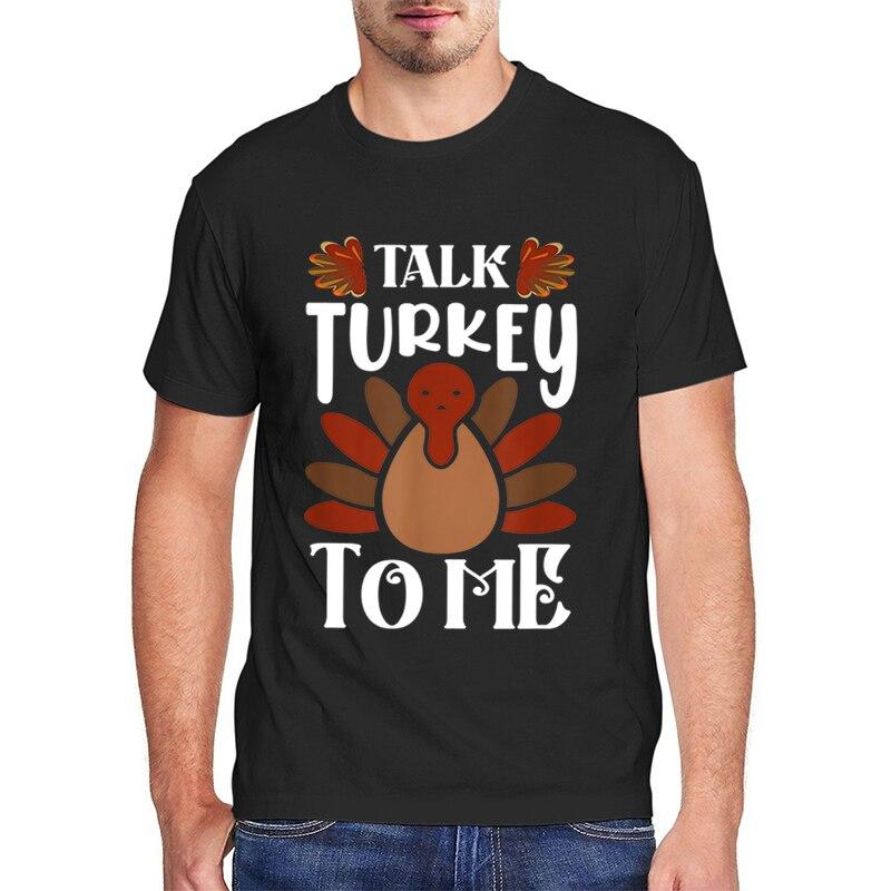 Buy Unisex Talk Turkey To Me T Shirt Funny Family Clothes Thanksgiving ...