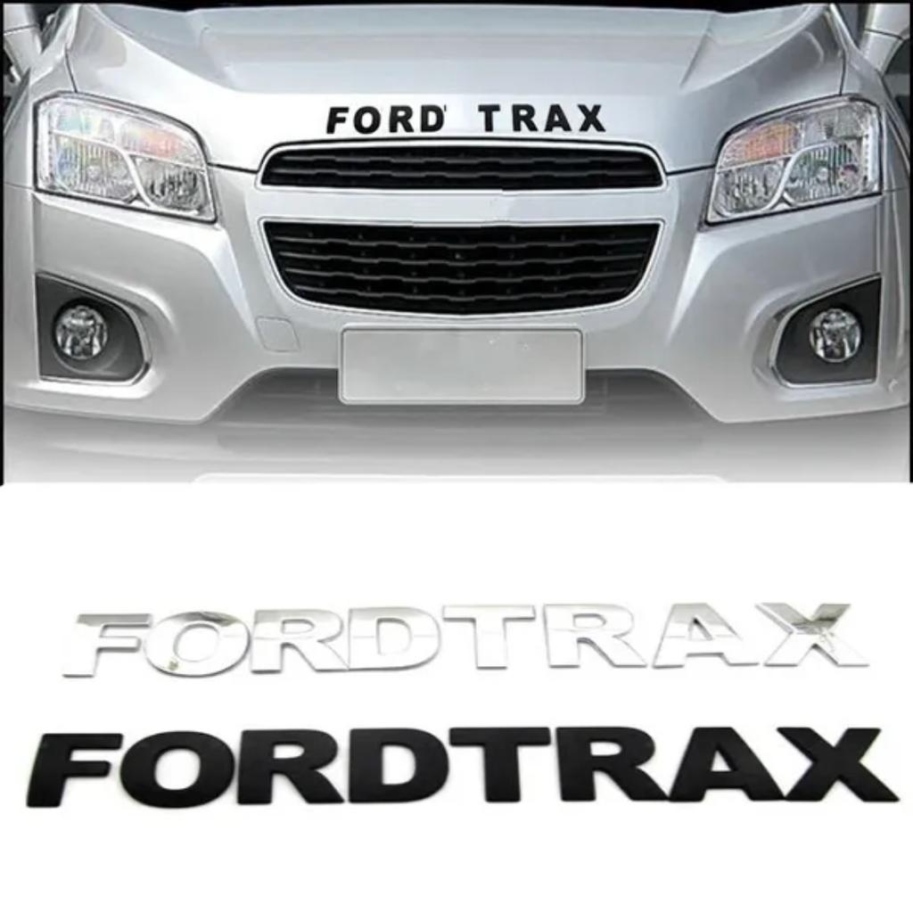 Car Sticker 3D Fordtrax DIY Letters Emblem Decal Automobile Car Styling ...