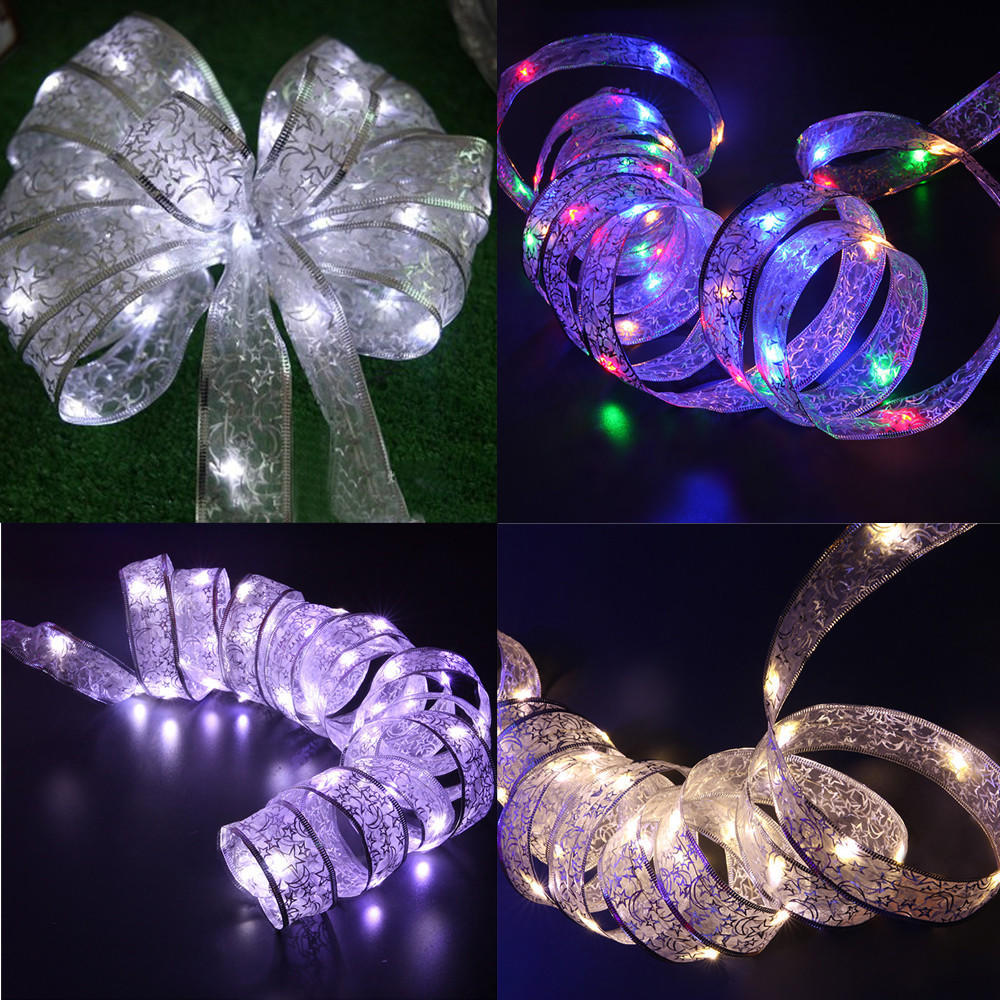 Buy BGZ 40 LED Ribbon Window Curtain Lights String Lamp House Party ...