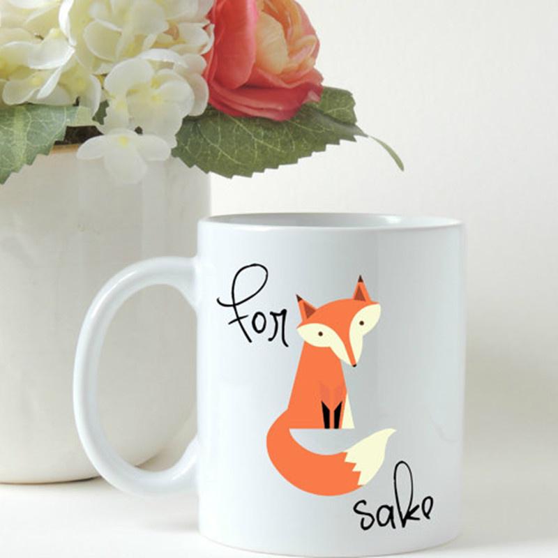 For Fox Sake Coffee Mug ceramic mug Funny Mug, coffee mug, tea cup ...