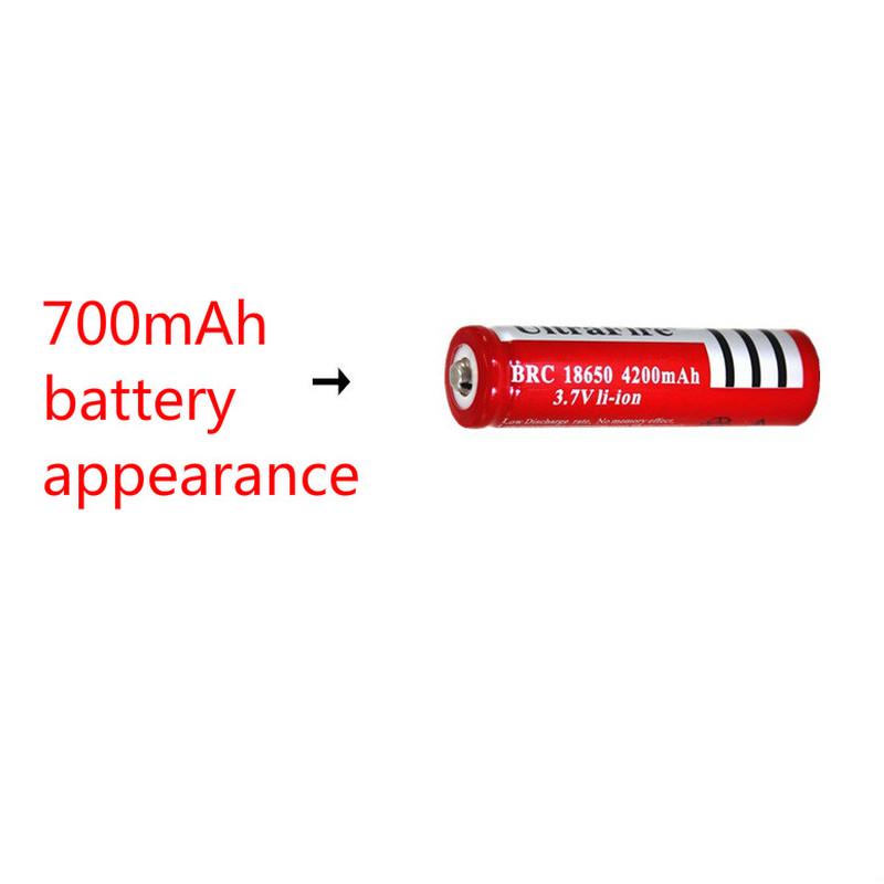 18650 3.7V 700mAh lithium battery Rechargeable Battery Multi-purpose ...