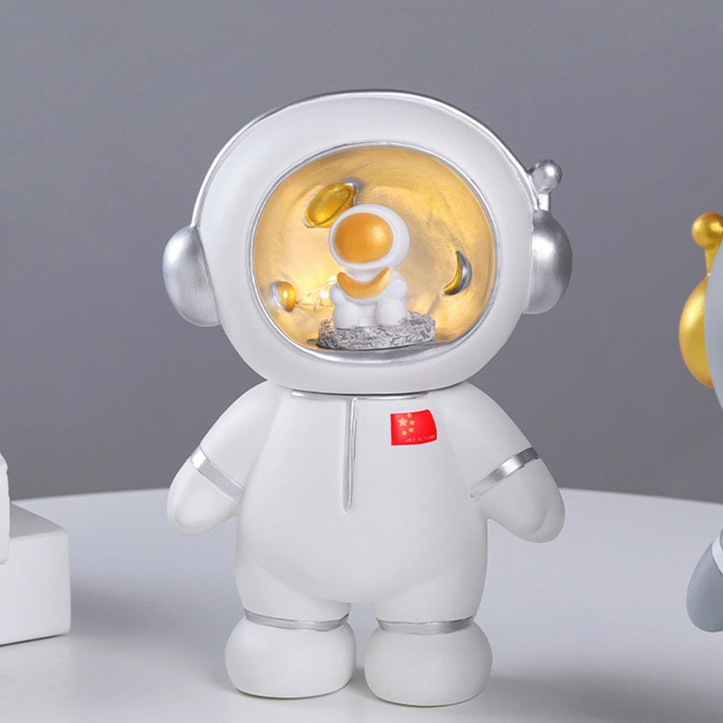 Buy Creative Astronaut Piggy Bank Kids Coins Money Collection Box ...
