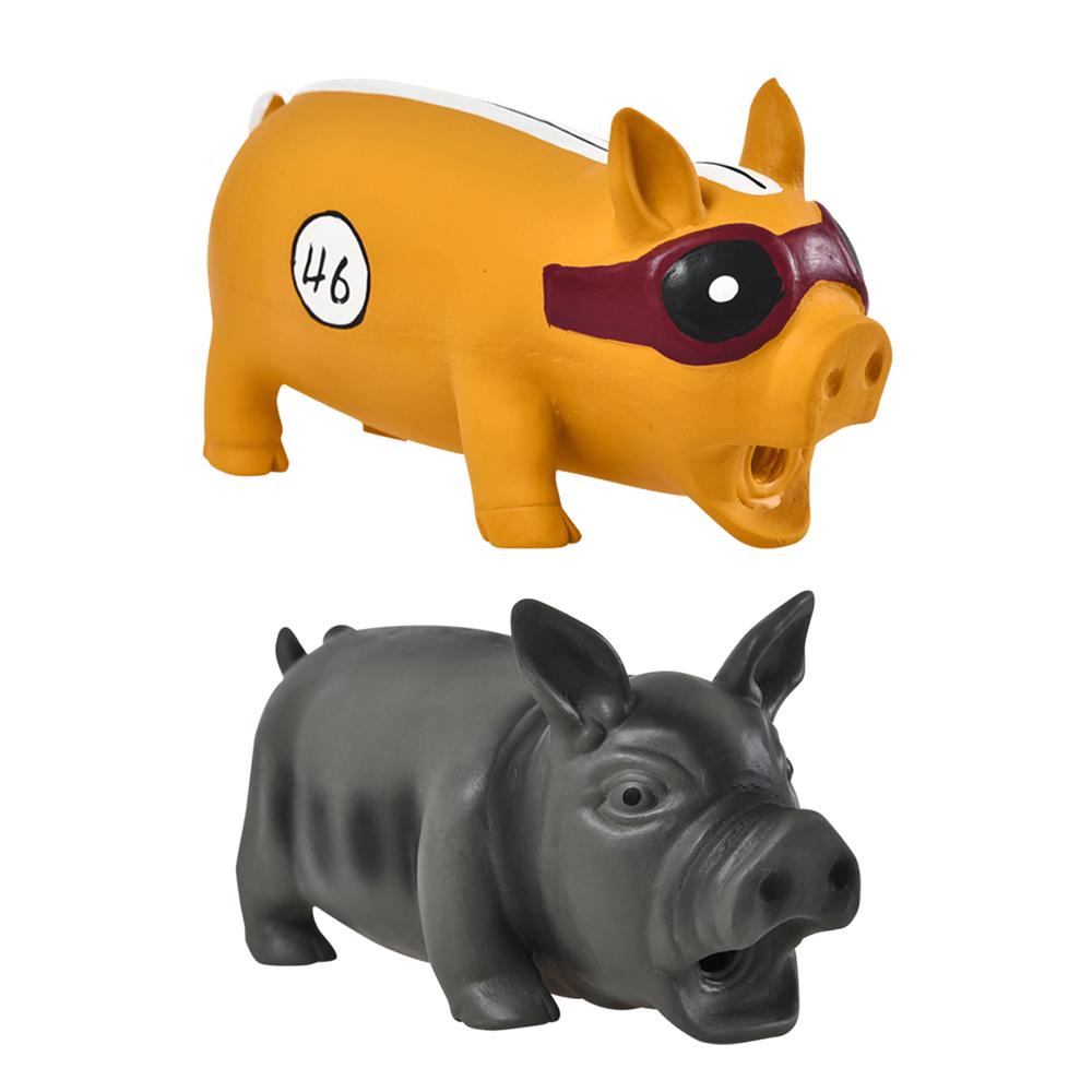 💰Kjøp Pets Dog Toys Screaming Pig Squeeze Sound Toy Durable Chew Toy ...