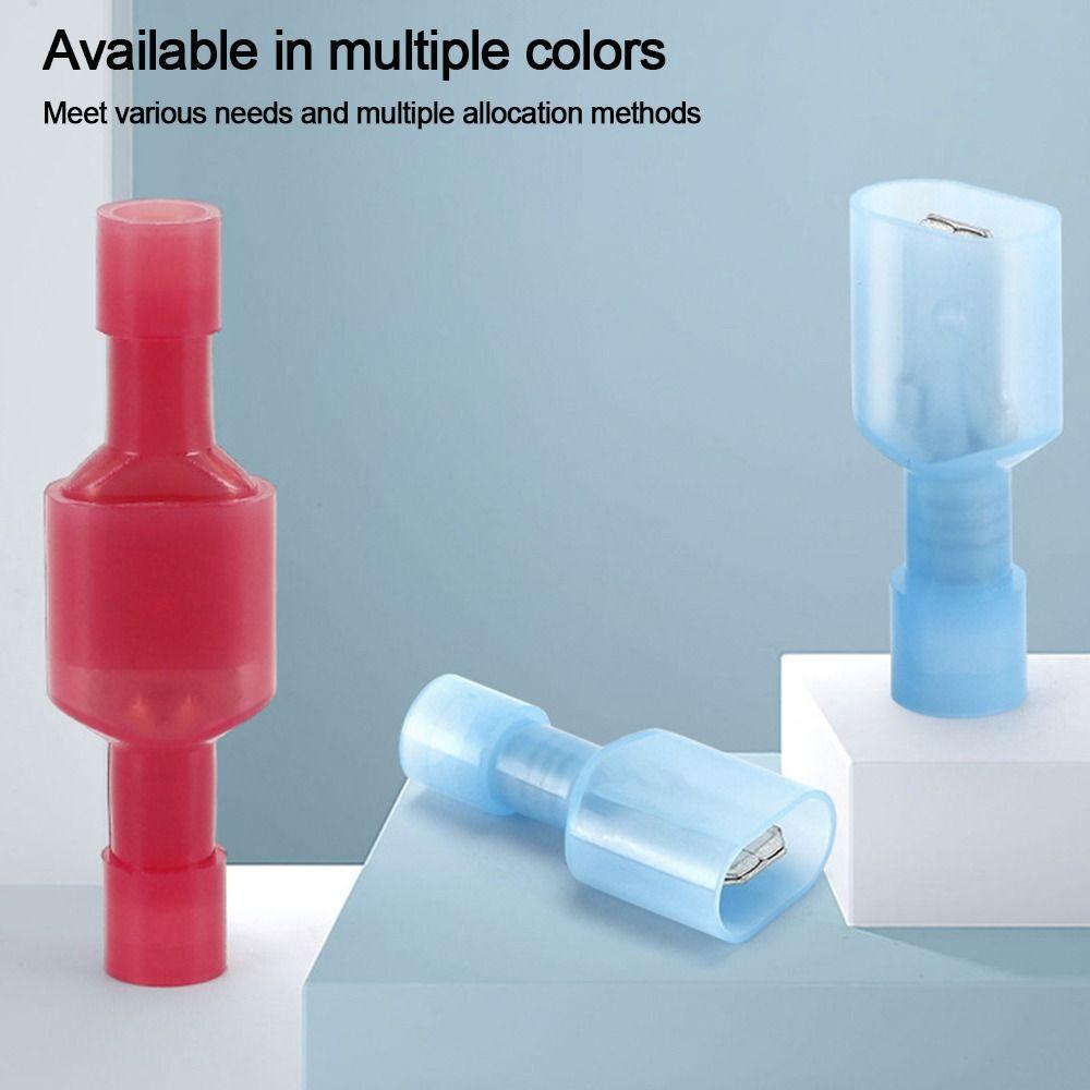 Male Female Terminals Crimp Nylon Fully Insulated Spade Wire Connectors ...