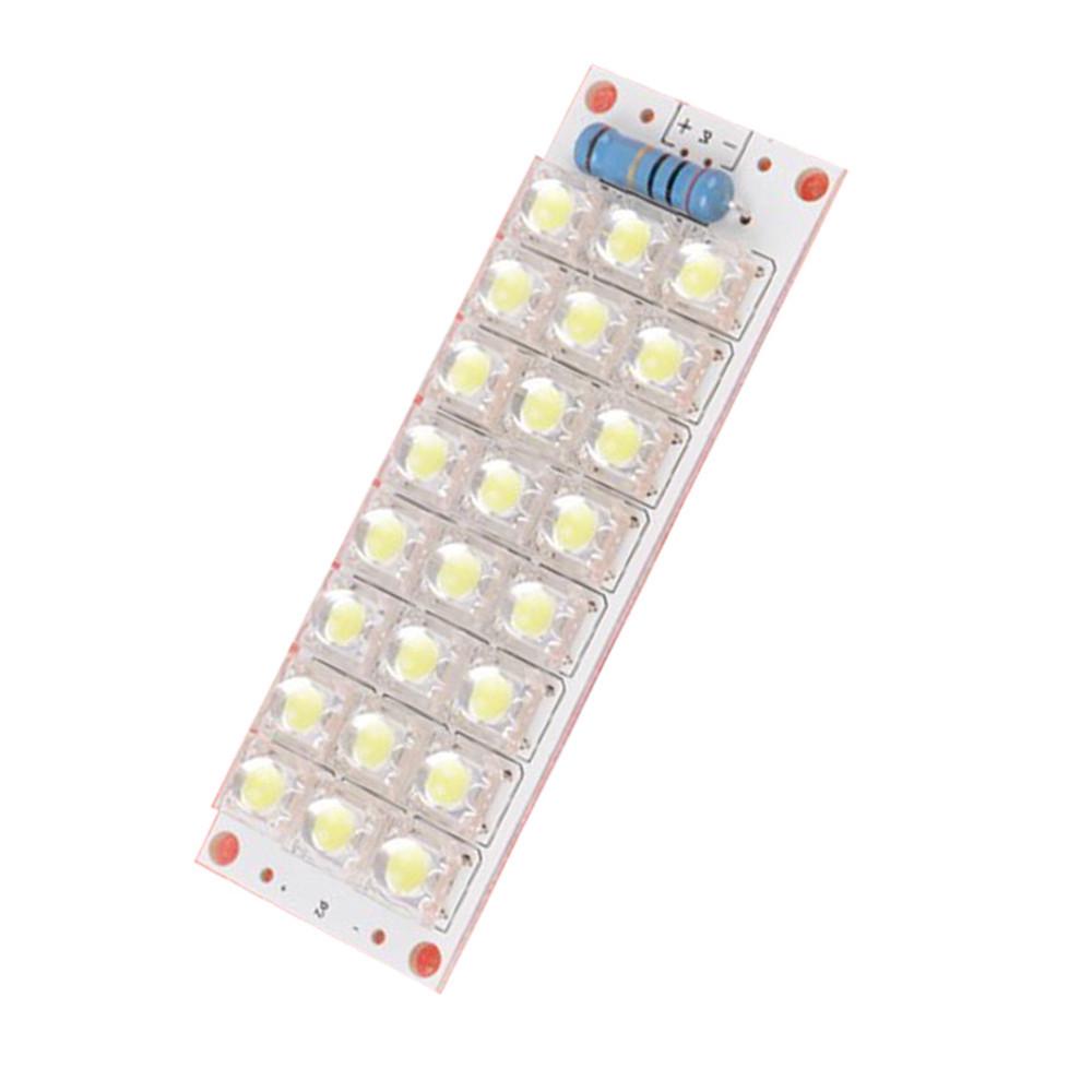 DC 12V 24-LED Super Bright White Piranha LED Board Night LED Lights ...