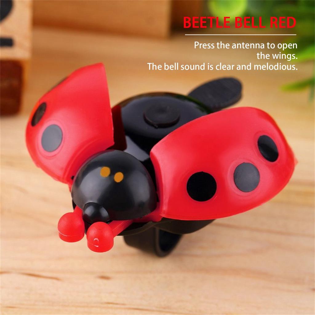 Buy Lovely Kid Beetle Ladybug Ring Bell For Cycling Bicycle Bike Ride ...