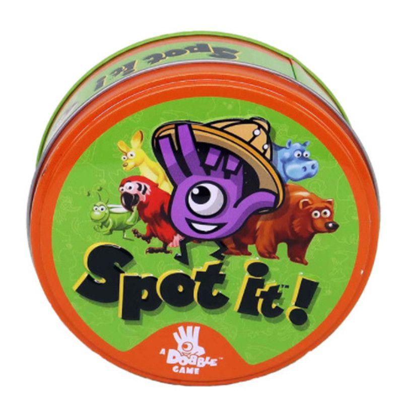 Koupit 83mm Dobble kid yellow box Spot It game card Basic English ...