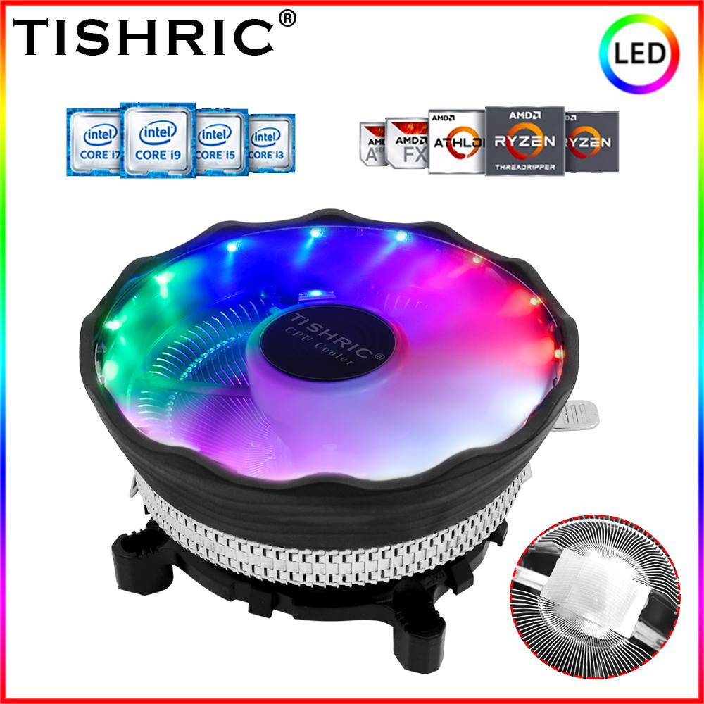Buy TISHRIC Aluminum Ryzen AM4 Processor Cooler LGA1155/1700/775/i3/i5 ...