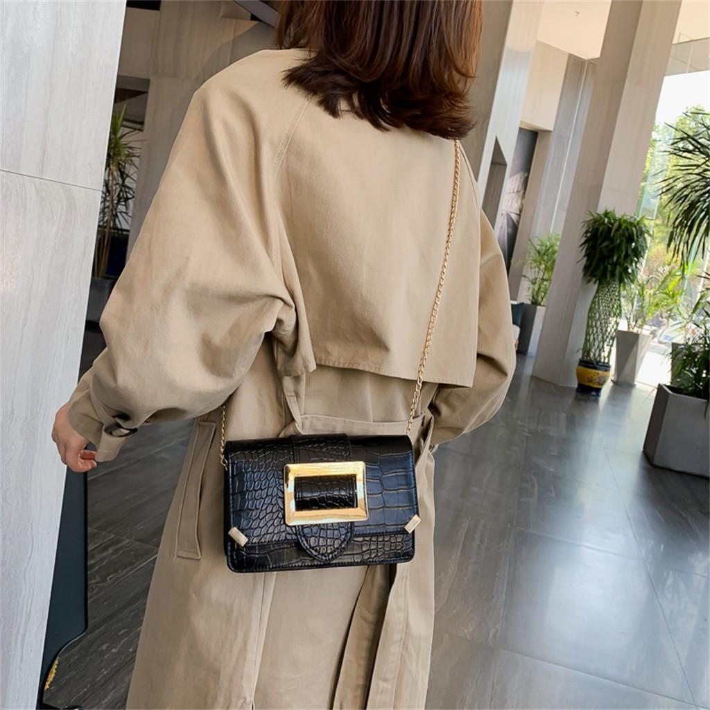 Buy Women Small Square Bag Wild Casual Messenger Handbag Shoulder Bag ...