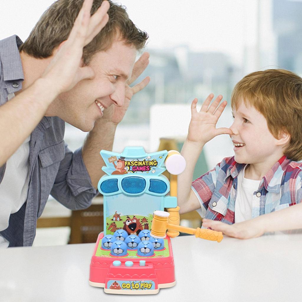 Mini Electronic Arcade Games Educational Interactive Pounding Toys with ...