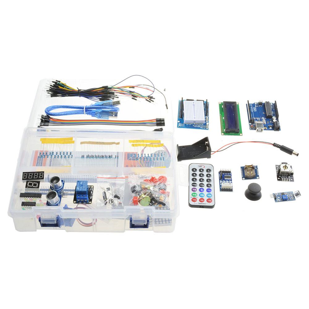 Buy Ultimate UNO R3 Starter Kit for Arduino 1602 LCD Servo Motor Relay RTC LED DIY at affordable ...