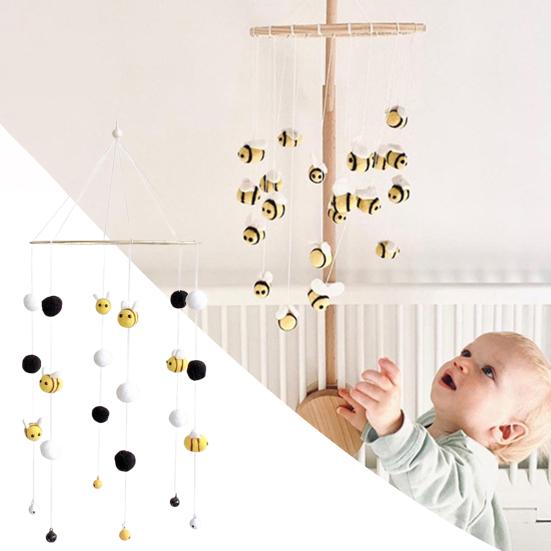 Buy Small Bells Hanging Windbell Chic Plush Eye-catching Decorative ...