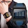 Buy LED Cool Fashion Multi Function Wide Dial Monochrome Digital ...