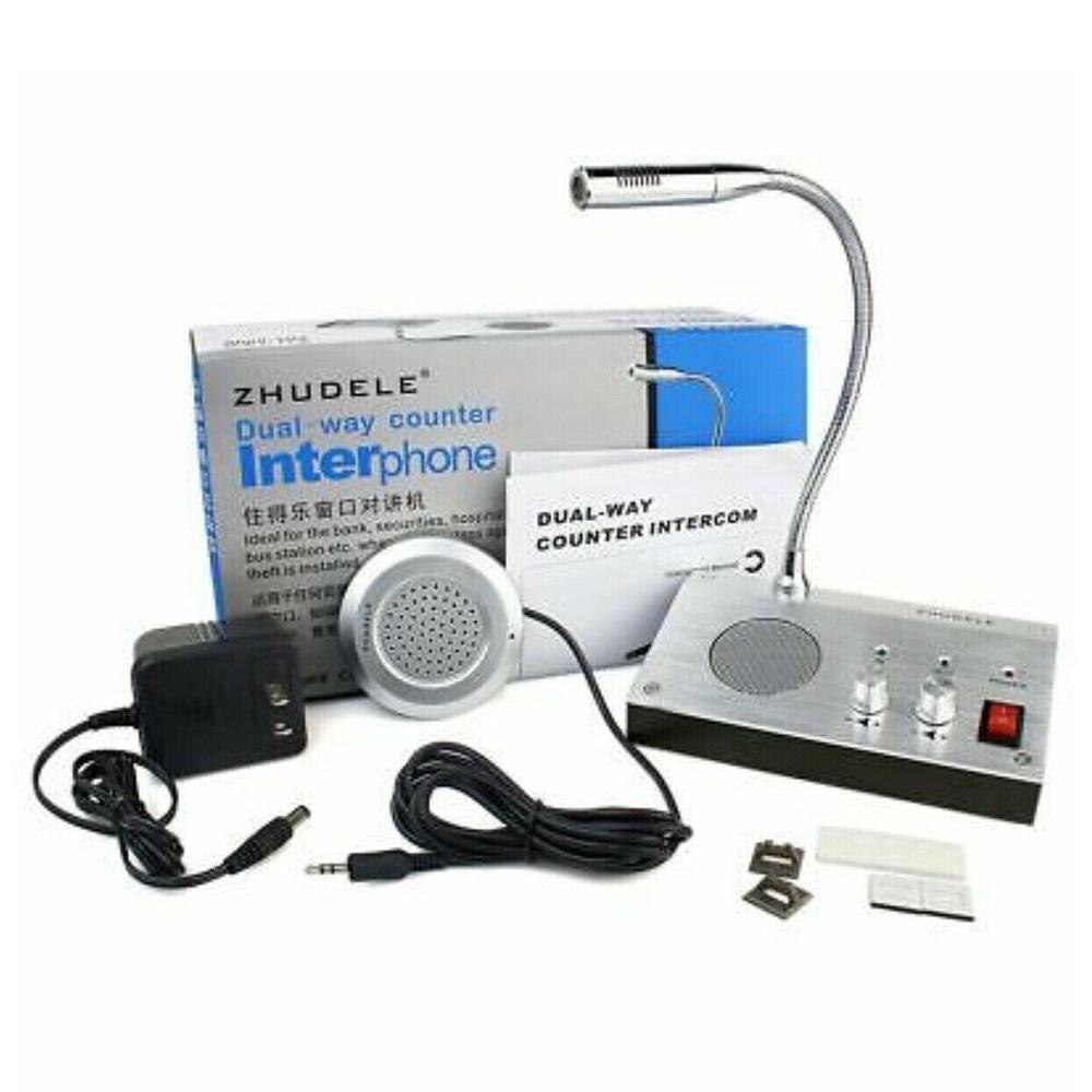 Buy Anti-interference Talk-back Dialog System Two-way Window Intercom ...