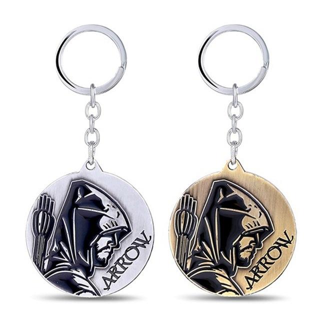 Buy Dc Comics Green Arrow Superhero Keyring Justice League Key Chain ...