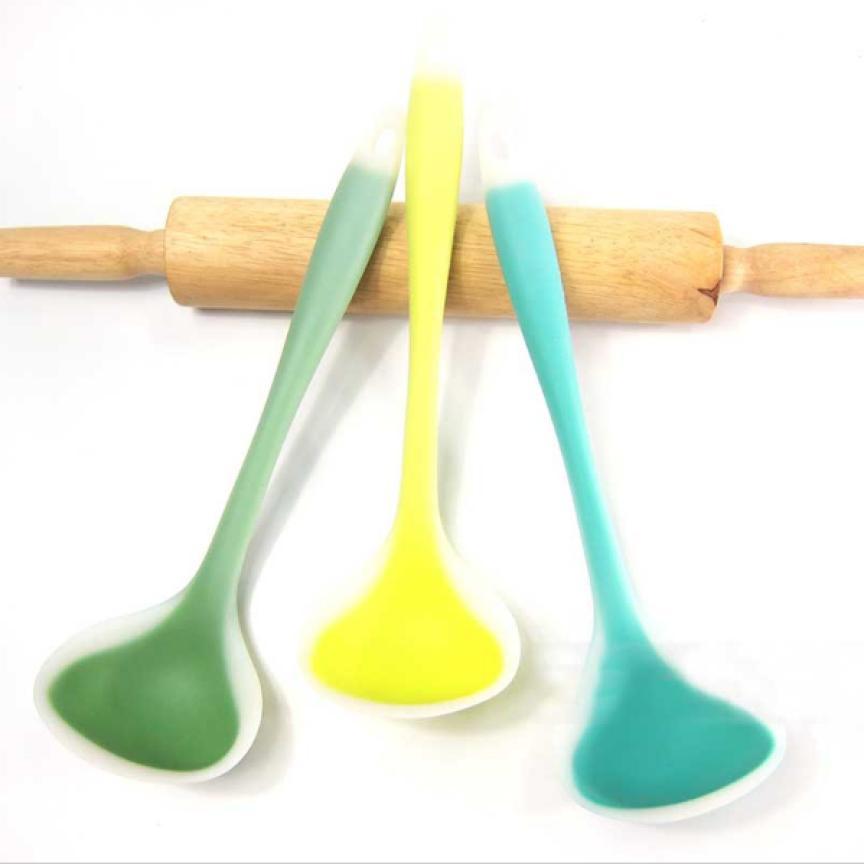 Cookware Silicone Spoon Kitchen Cooking Tools Spoon Kitchenware ...