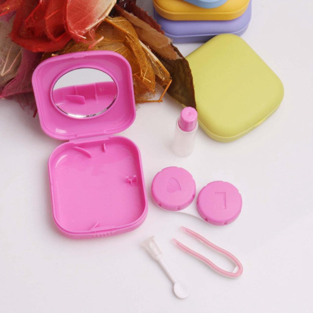 Buy OP Contact Lens Case Plastic Invisible Companion Box With Mirror ...