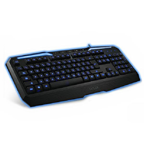 Buy DELUX K9025 USB Wired Gaming Keyboard with LED Backlight for ...