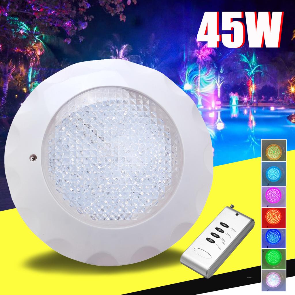 Buy 45W Swimming Pool Led Light RGB%2BRemote Controller Outdoor ...