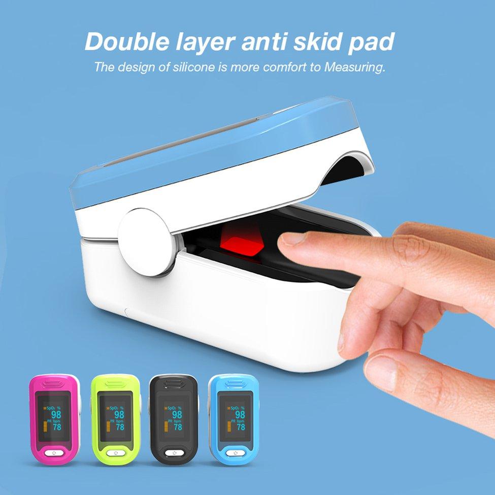 Buy YK-81B Blood Oxygen Saturation Monitor LED Screen Finger Pulse ...