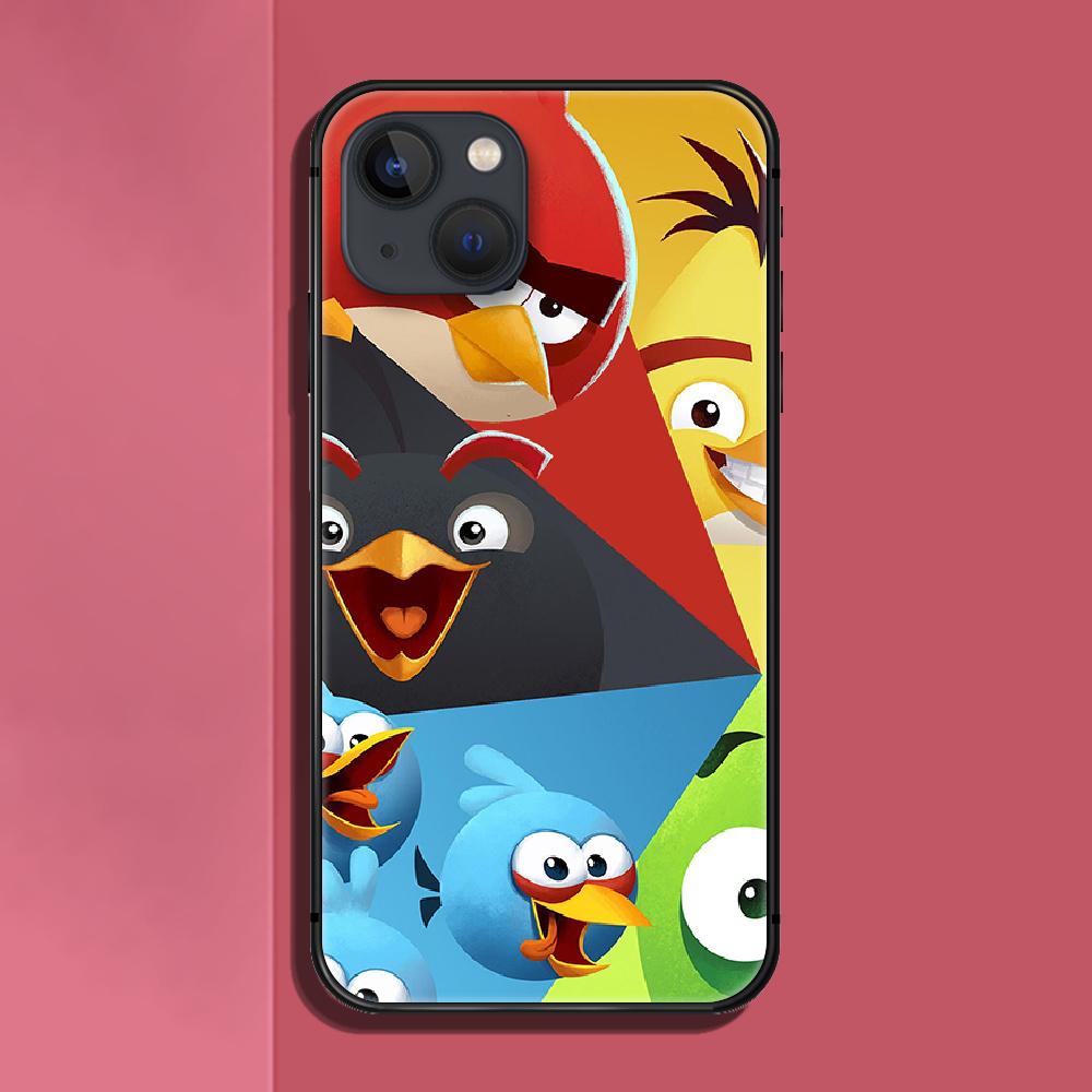 Buy Cartoon Cute Angry Bird Phone Case Cover Cell For Iphone Samsung ...