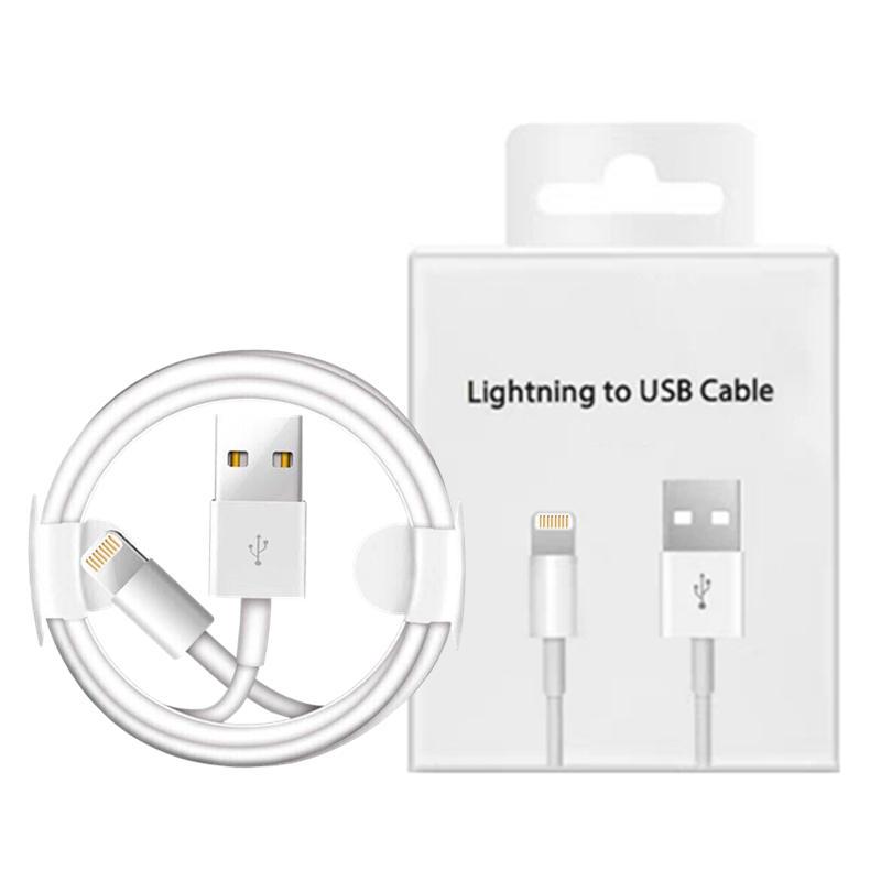 Buy Original USB Charging Cable for iPhone 5 5S 6 6S 7 8 Plus X XS 11 ...