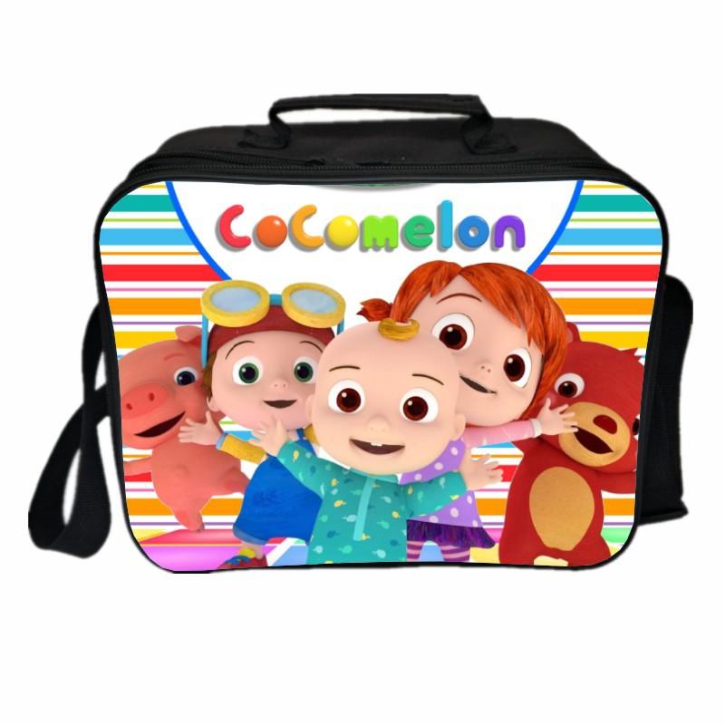 Buy Cocomelon Lunch Box Kids School Lunch Tote Early Dinner Box ...