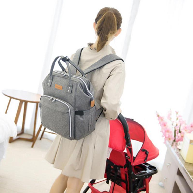 Buy Multi-functional Mom Backpack Baby Diaper Large Capacity Travel Bag ...