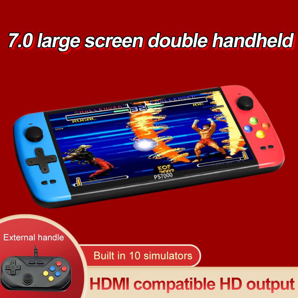 Buy 7inch Video Game Console LCD Double Rocker Portable Handheld Retro ...